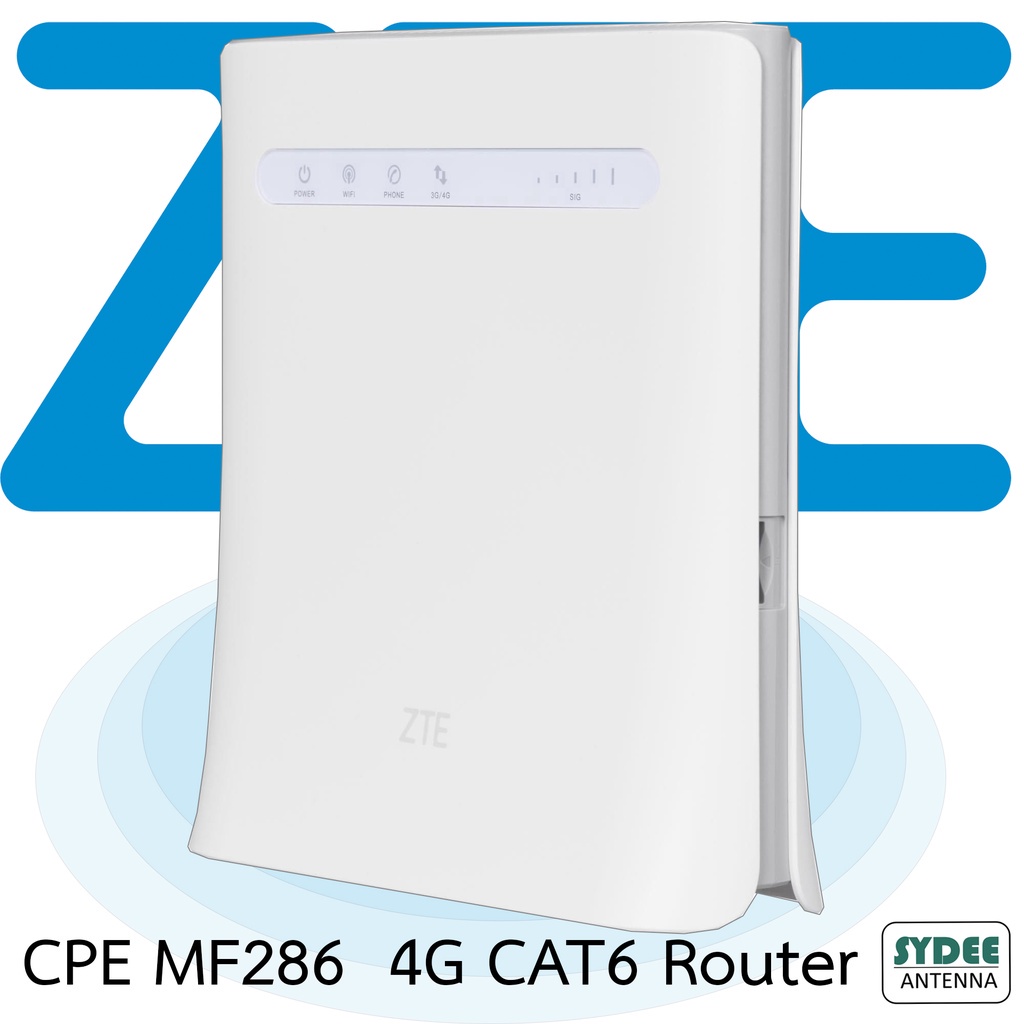 ZTE MF286 CPE 4G Router CAT6 300Mbps WiFi 5 AC1200 DATAVOICE ...
