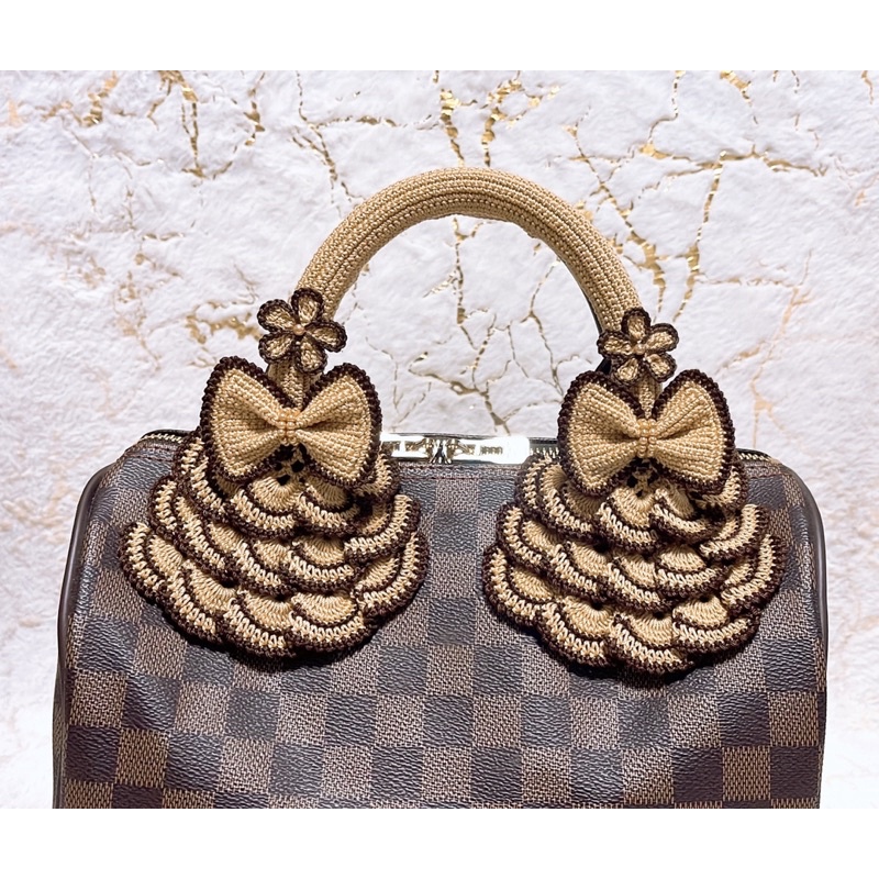 หูหุ้มกระเป๋าถัก LV Speedy 253035 ขนาดยาว10นิ้ว - spshandmade - ThaiPick