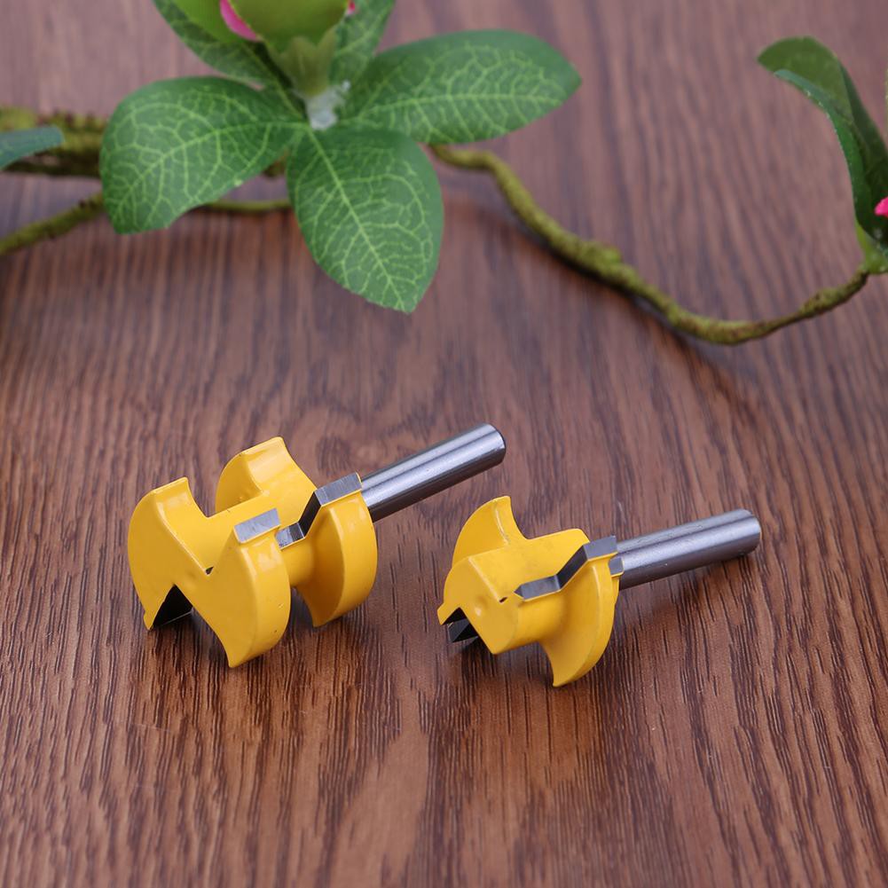 2 ชิ้น Shank Double Ogee Edging Molding Router Bit ขนาดกลาง ...