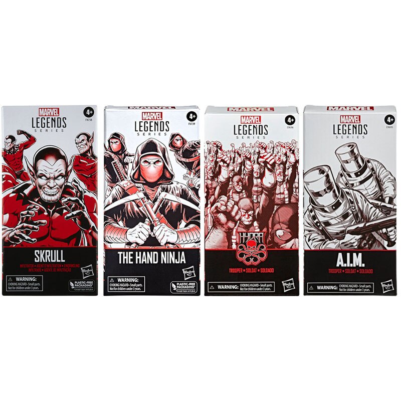《现货》In Stock Marvel Legends Series Hand Ninja Trooper Pack 6 Inch ...