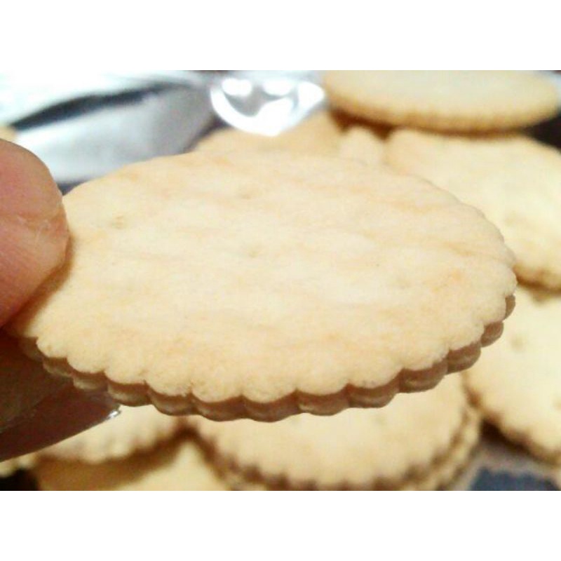 ขนม บิสกิต คุกกี้แคลอรี่ต่ำ Reset Body Biscuit ไม่มีน้ำตาล รสนมถั่ว ...