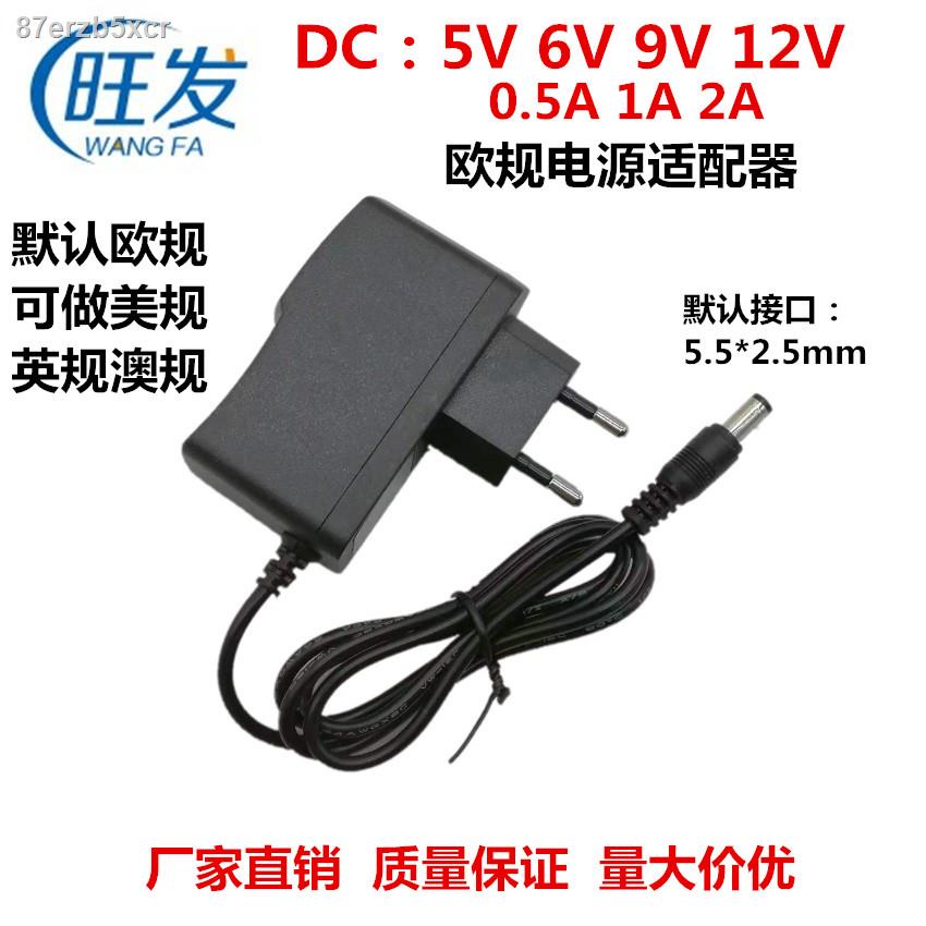 【ส่วนลดมากมาย】 ☬มาตรฐานยุโรปใหม่ 3V1A5V1A 6V1A12V1A 9V1A 5V2A 12V2A อะ ...