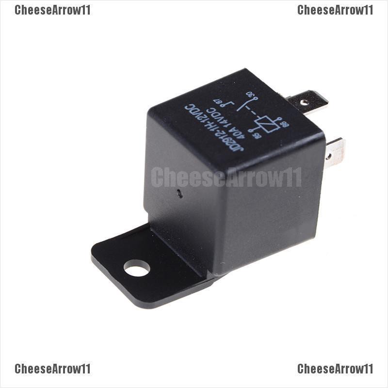 CheeseArrow 2set Car Auto DC 12V Volt 40A Automotive 4 Pin 4 Wire Relay ...