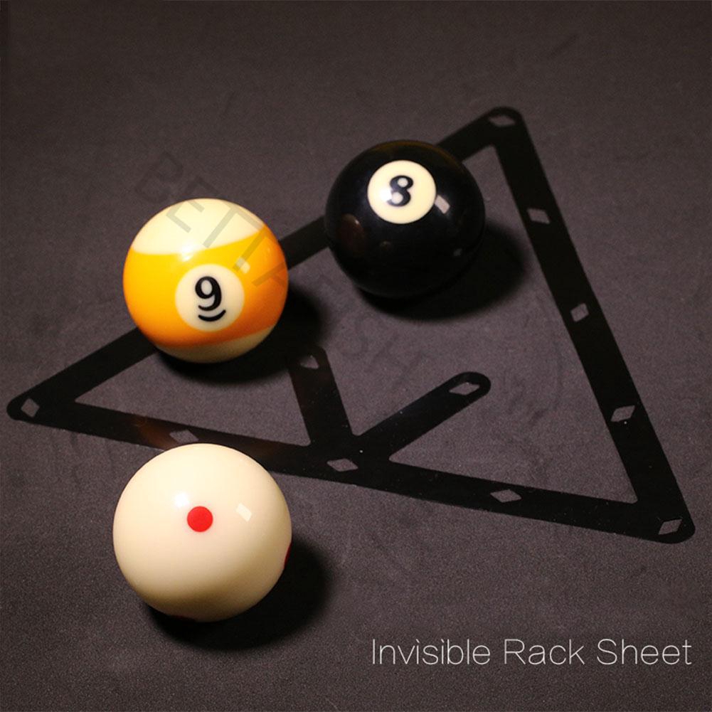 Magic Billiards Ball Rack Positioning Table Sticker Template Billiard ...
