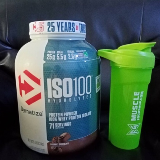 ️DYMATIZE NUTRITION ISO-100 5lbs.แถมแก้วมีลูกกลิ้ง - wheyforyou - ThaiPick