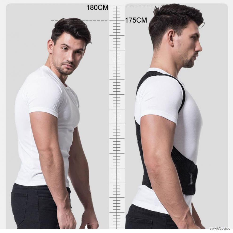 Alloy Bar Posture Corrector Scoliosis Back Brace Spine Corset Shoulder ...