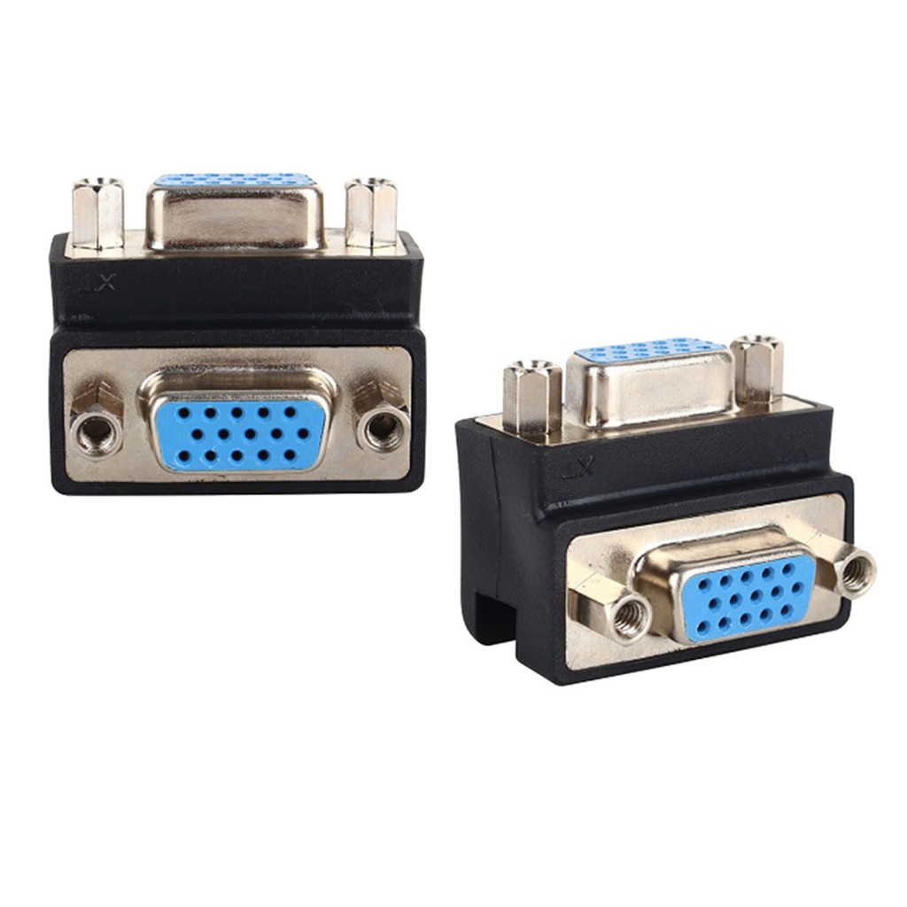 ตัวต่อยาว สาย VGA Converter F/F เมีย/เมีย หัวต่อ vga หัวงอ 90องศา ราคา ...