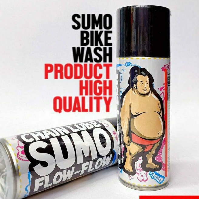 สเปรย์เคลือบทำความสะอาดและหล่อลื่นโซ่ Sumo Flow Flow (Dumo bike wash ...