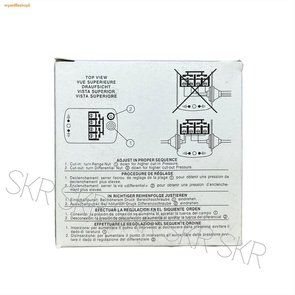 จัดส่งจากประเทศไทยสวิทช์แรงดัน เพรสเชอร์สวิทซ์ IPG รุ่น FSG-2 20-80PSI ...