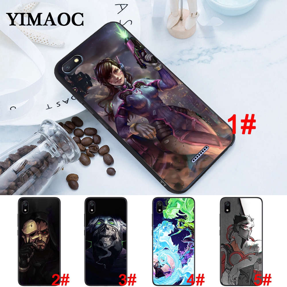 เคสโทรศัพท์มือถือลายการ์ตูน Overwatch สําหรับ Redmi 4a 4x5 Plus 5a 6 ...