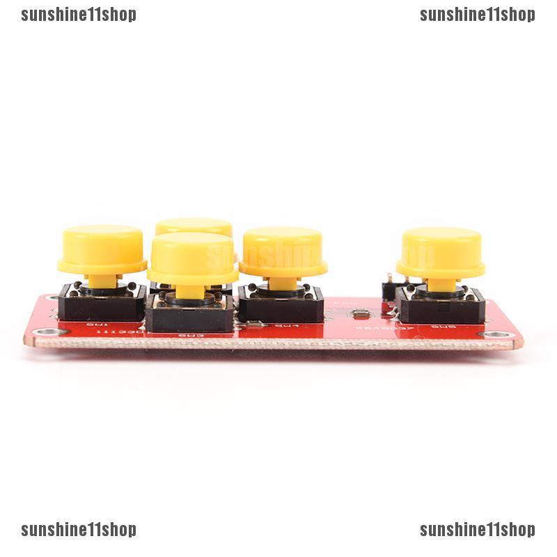 SSH Analog Button for Arduino Keyboard Electronic Blocks Simulate Five Key M - sunshine11shop.th ...