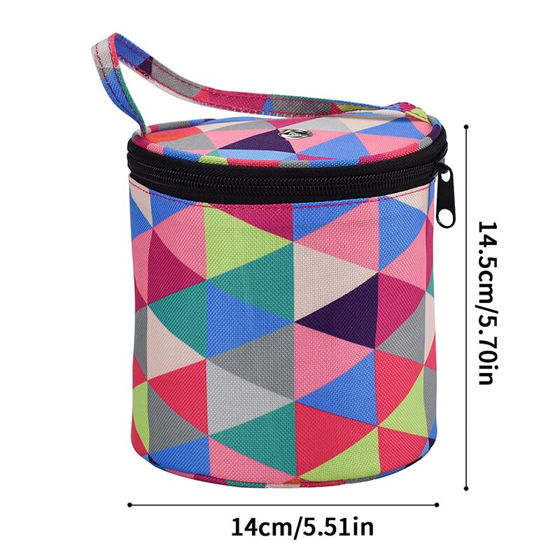 Please COD New Round Knitting Bag Home Daily Storage Bag Wool Yarn ...
