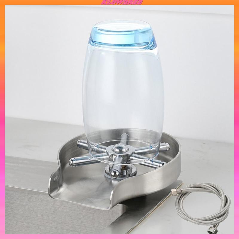 Press Type Cup Washer Glass Cleaner Cup Washing Machine for Bar Home ...