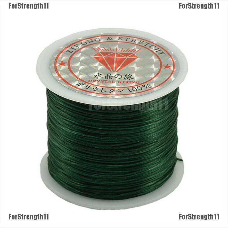 FOR 50M Strong Stretch Elastic Cord Wire rope Bracelet Necklace String ...