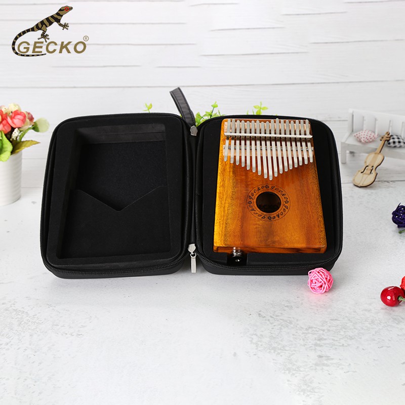 Gecko K17Q Thumb Piano Storage Box Card The Piano Kalimba Storage Box ...