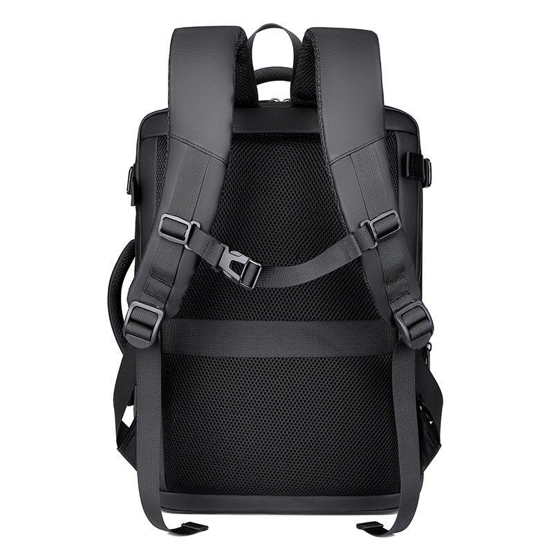 Large capacity hard shell backpack men39s USB business expansion ...