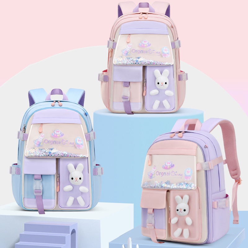 2022 Cute Backpack Waterproof Multi-Pocket School Backpack for Student ...
