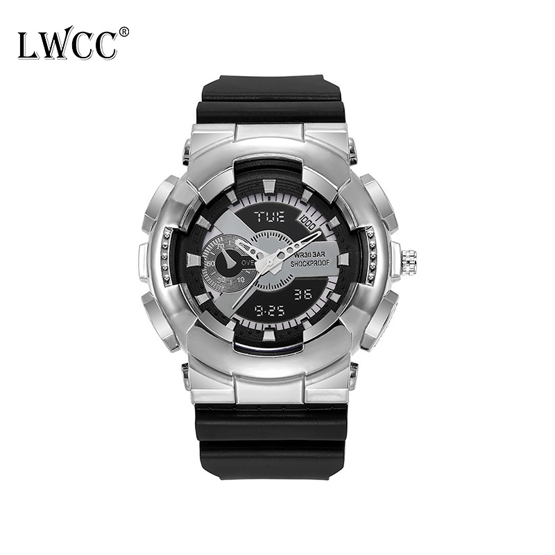 Lwcc นาฬิกาข้อมือลําลอง แฟชั่นสําหรับ unisex สไตล์สปอร์ต - longwanshop ...