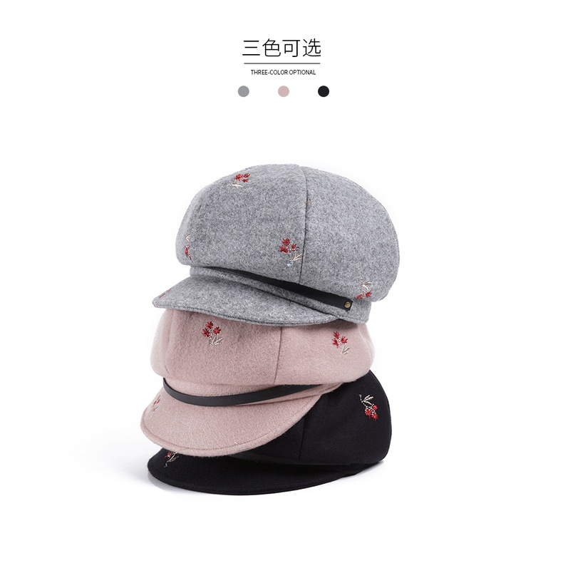 Charles Perra Brand Women Hats Autumn New Korean Version Beret Fashion Lady Caps Elegant ...