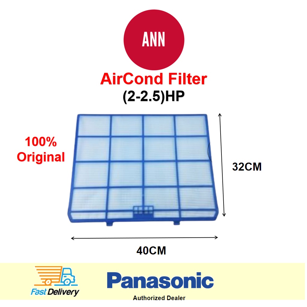 OriginalAuthentic Panasonic Air Cond Filter 2HP 2.5HP 3 HP ...
