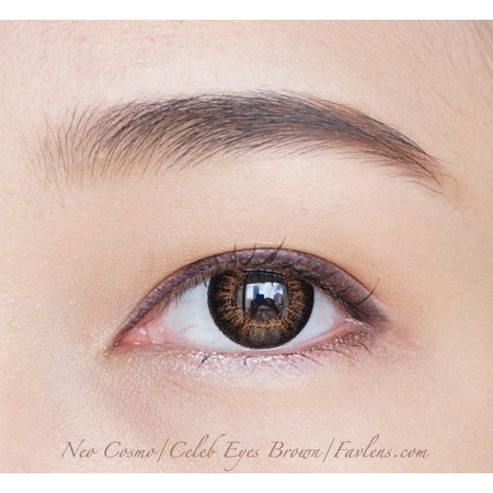 คอนแทคเลนส์ Celeb Eyes Brown (Neo Cosmo) ส่งฟรีไม่ต้องใช้โค้ด เซเลบ ...