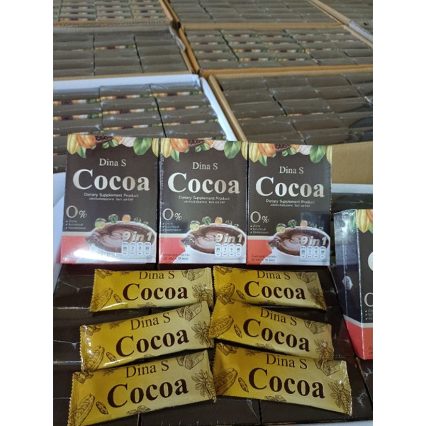 ชุดสุดคุ้ม5แถม5 ส่งฟรี โกโก้ คีโต ดีท๊อกซ์ หุ่นสวย Dina Cocoa เพิ่มหุ่น ...