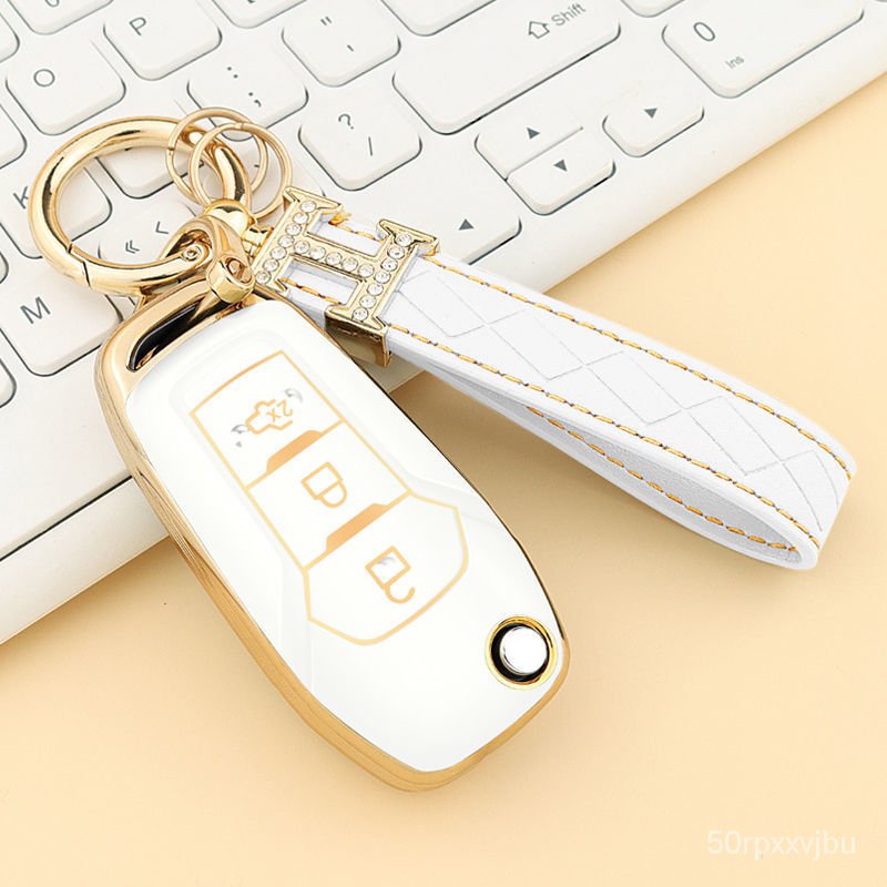 TPU Key Case Cover Holder for Ford Puma 2021 2020 Focus 2 3 Mondeo 5 ...