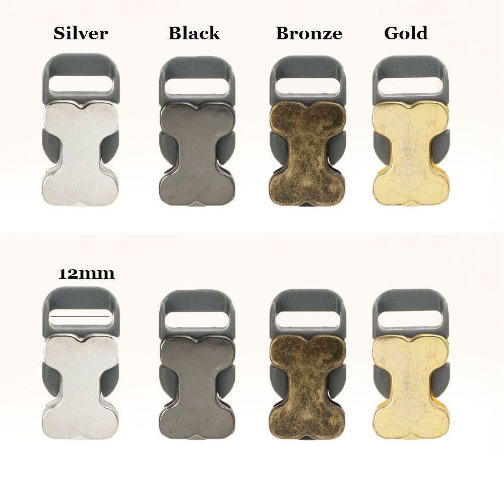 CLEVER 1/2/4pcs Metal Mini Buckle DIY Bracelet Dog Collar Strap Doll ...