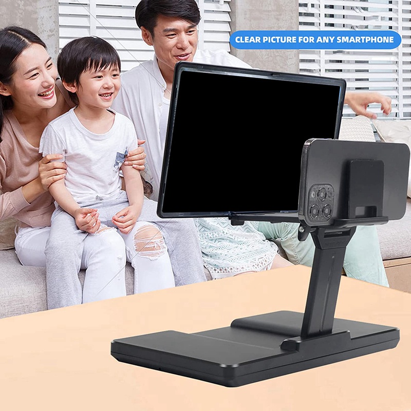 12 Inch Screen Magnifier For Smartphones Ultra Clear Projector Foldable ...