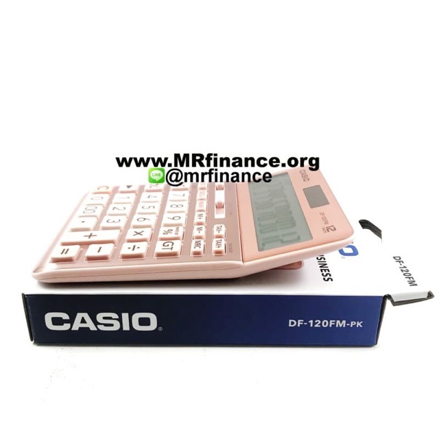 Casio DF-120FM PK ของใหม่ ของแท้ - mrfinance - ThaiPick