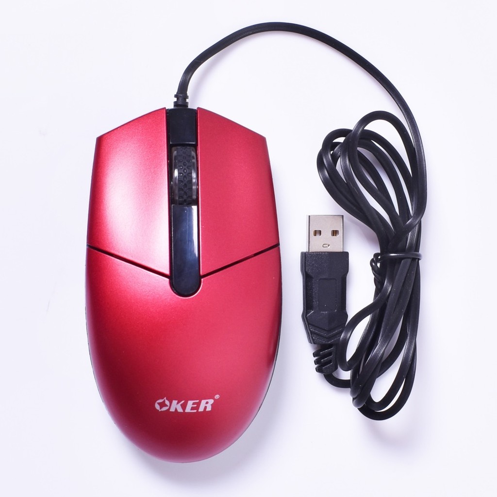 OKER A-216 GLASER COLORFUL Mouse USB เม้าส์มีสาย - gg_it.ac - ThaiPick