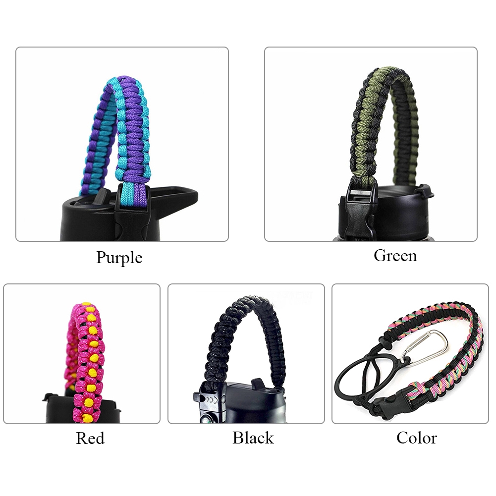 Hiking Carrying Simple Cup Rope Fits Wide Mouth 7 Core Accessories ...