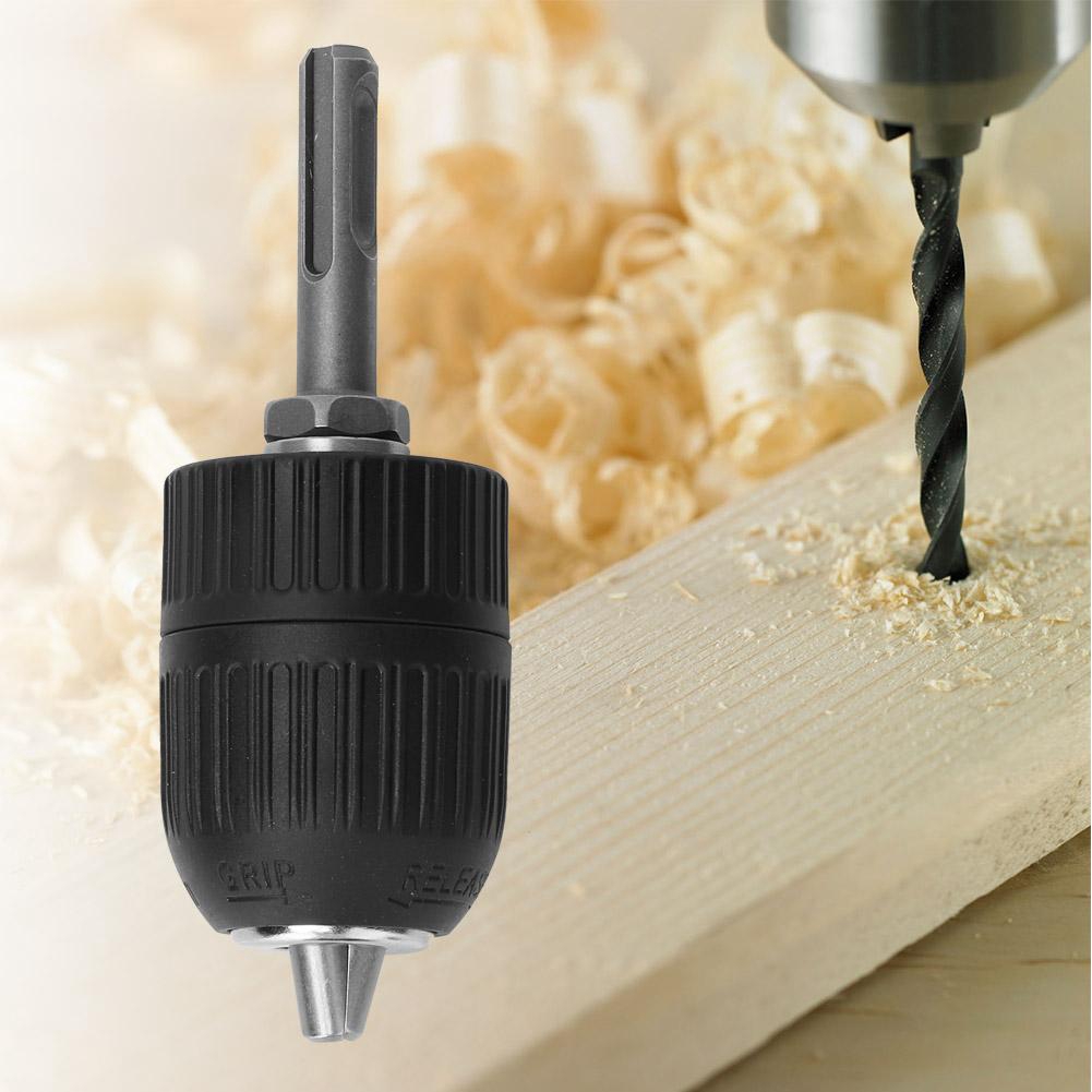 Impact Self-locking Bit 12-20UNF Chuck Drill Holder Keyless 2-13mm ...