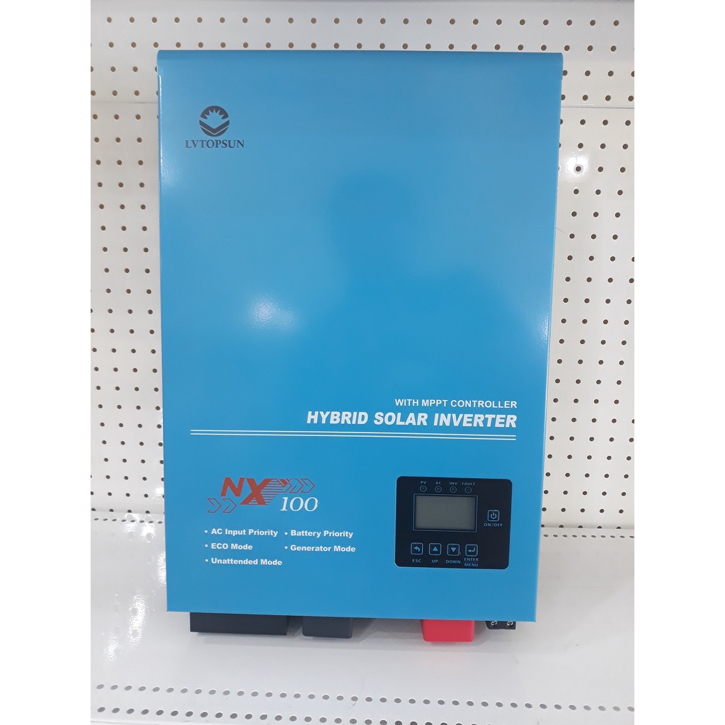 LV TOPSUN 3000W MPPT60A หม้อแปลงเทอรอยด์ไฮบริดอินเวอร์เตอร์ Pure Sine ...