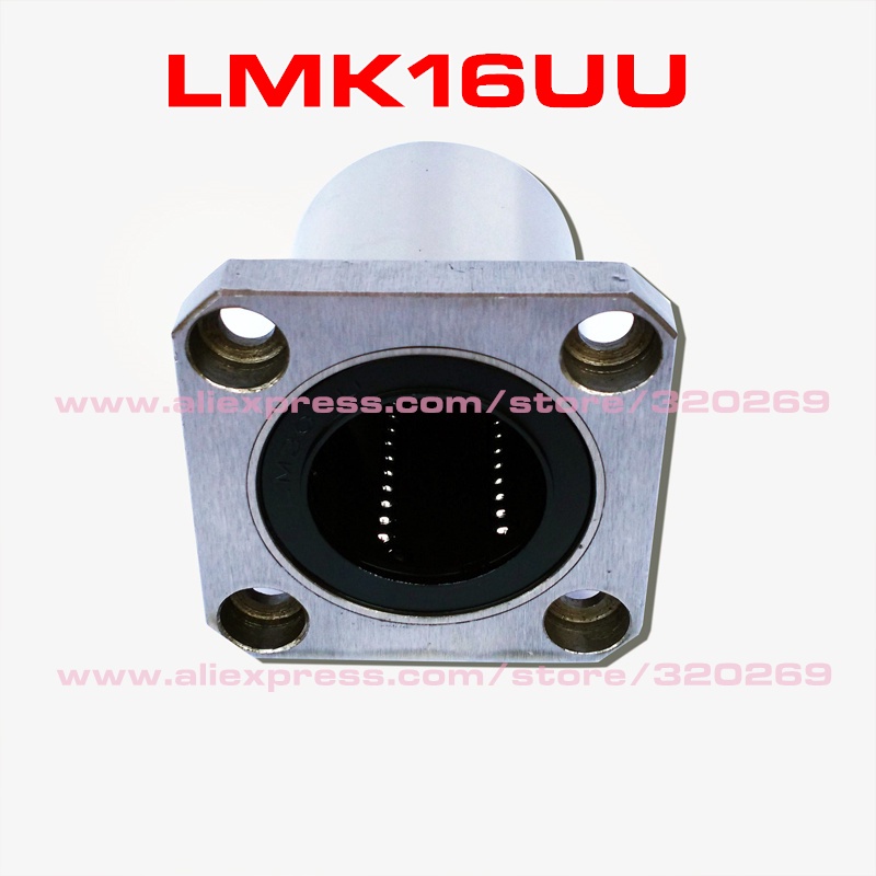 4pcs Lmf16uu Lmh16uu Lmk16uu 16x28x37mm Linear Motion Ball แบริ่ง BUSH ...