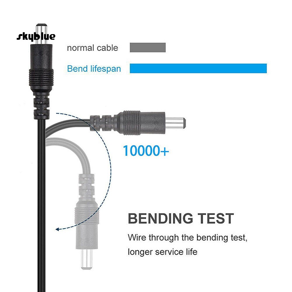 Skbl สายเคเบิ้ลเชื่อมต่อขยาย Doonjiey 2 . 1x5 . 5 มม . Male To Female ...