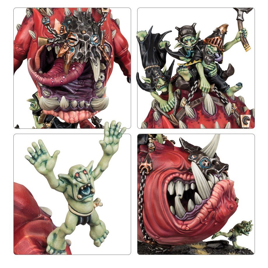 GWพร้อมส่ง Warhammer AoS GLOOMSPITE GITZLOONBOSS MANGLER SQUIGS - legendarywargame - ThaiPick