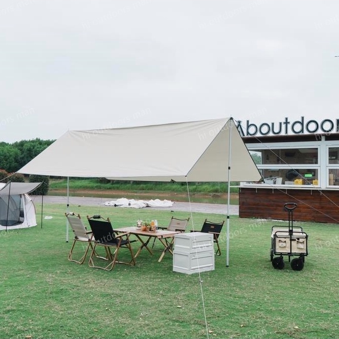 TopLander ฟลายชีท ผ้าใบ ผ้าใบกันฝน อุปกรณ์ครบชุด เต้นท์แคมปิ้ง ผ้าคลุม ...