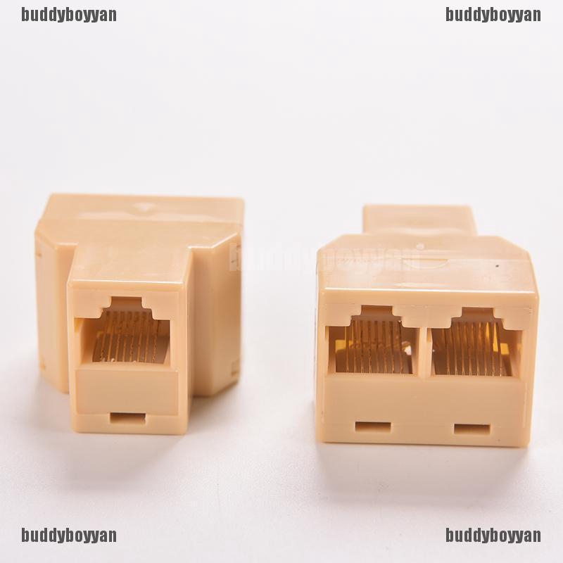 อะแดปเตอร์ซ็อกเก็ตเชื่อมต่อ 2 X Dz 517 Rj 45 6 Ethernet Lan Port 1 To 2 - buddyboyyan.th - ThaiPick