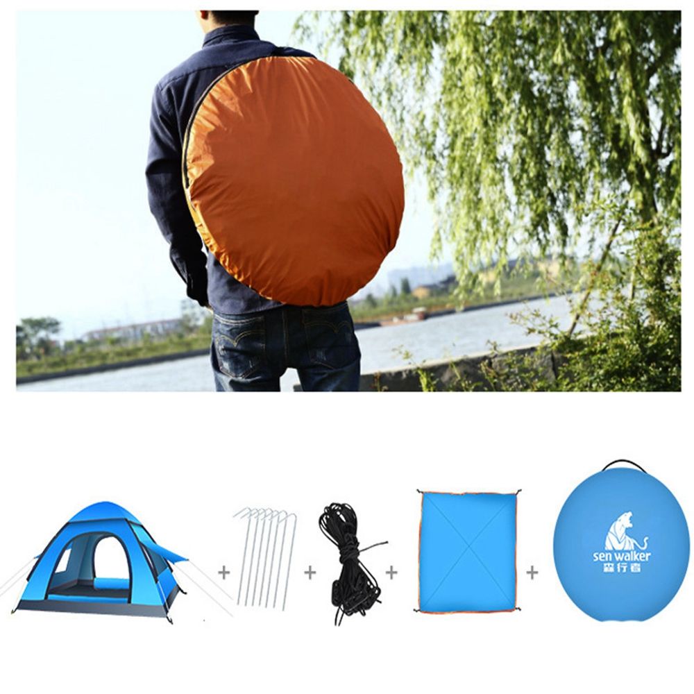 เต็นท์กลางแจ้ง 24 Person Outdoor Automatic Tent Camping Tent Easy tant ...