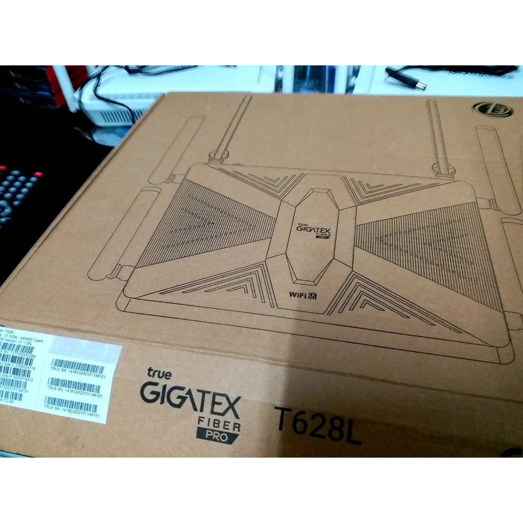 (พร้อมส่ง)True Gigatex Fiber T3 T628L AX5400 WiFi6 รุ่นท็อป รุ่นล่าสุด ...
