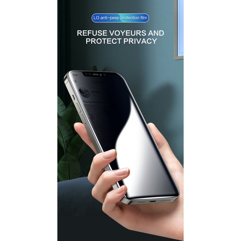 SmartDevil Globle ฟิล์มกระจกนิรภัยกันรอยหน้าจอ กันแอบมอง กันรอยนิ้วมือ เพื่อความเป็นส่วนตัว ...