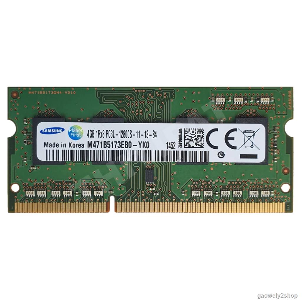 เตรียมจัดส่งแรม DDR3L 4GB 1Rx8 PC3L-12800S บัส 1600MHz Samsung 8 Chips ...