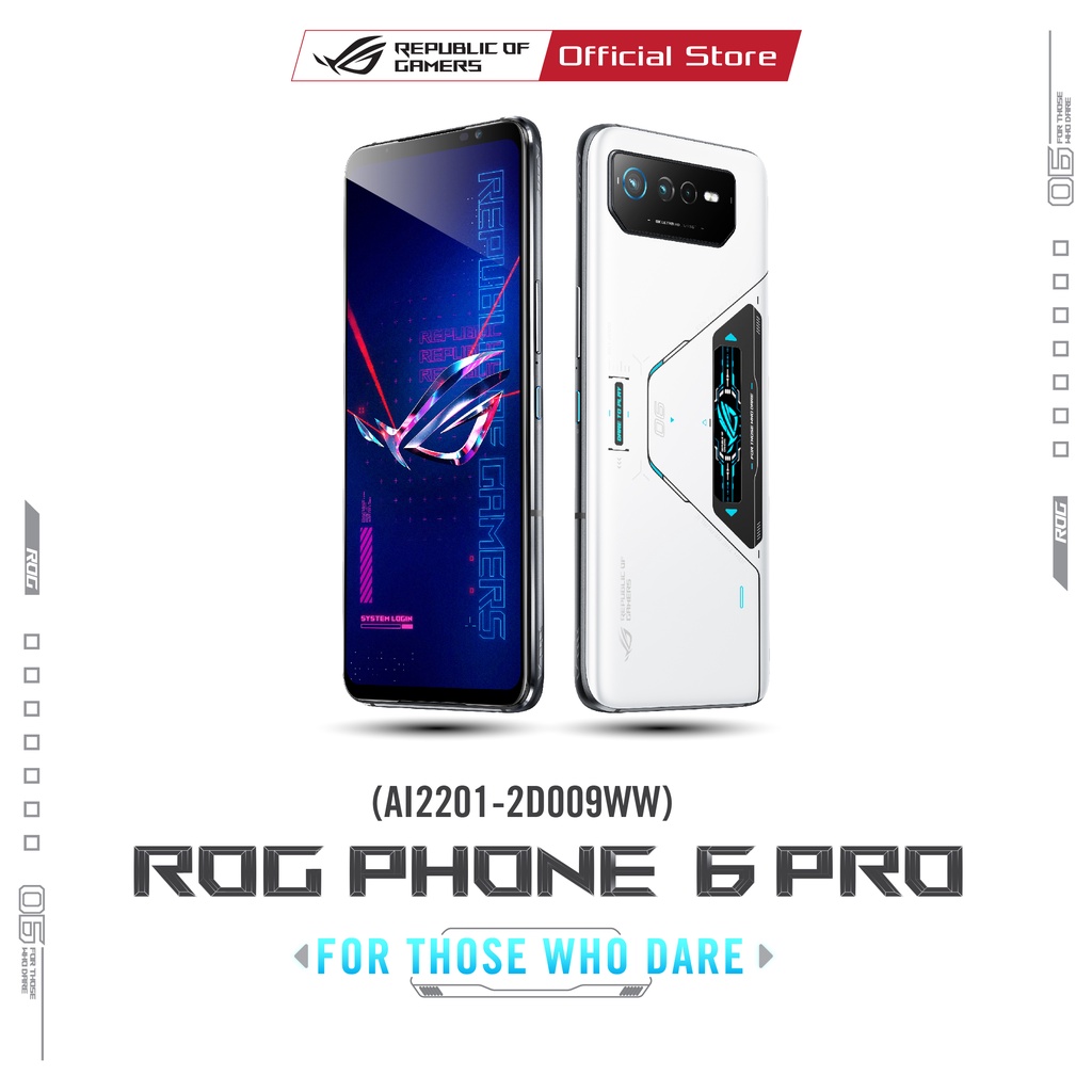 ASUS ROG PHONE 6 PRO (Storm White) Mobile Phone ( โทรศัพท์มือถือ ...