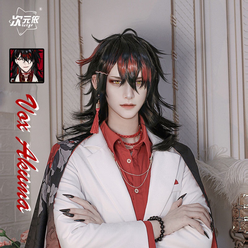 สินค้าเฉพาะจุด Rainbow Club สมอเสมือน vtuber Vox Akuma Vox cos เหมาะกับ ...