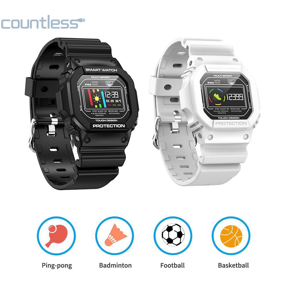 COU 696 x 12 นาฬิกาข้อมืออัจฉริยะ IP 68 Heart Rate Monitor Pedometer ...