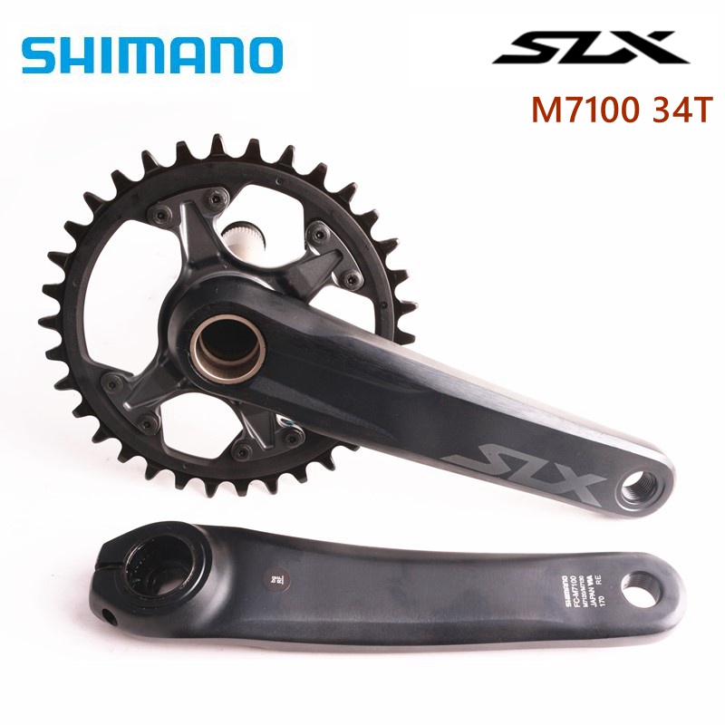 Shimano SLX FC M7100 ชุดข้อเหวี่ยง 12S 170 มม. 30T 32T 34T 36-26T MT800 ...