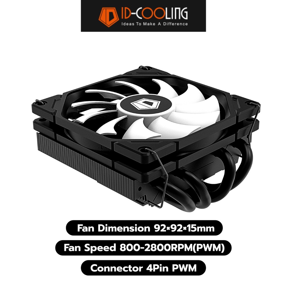 ID-COOLING IS40X v17 พัดลมระบายความร้อนซีพียู - roomnetgames - ThaiPick