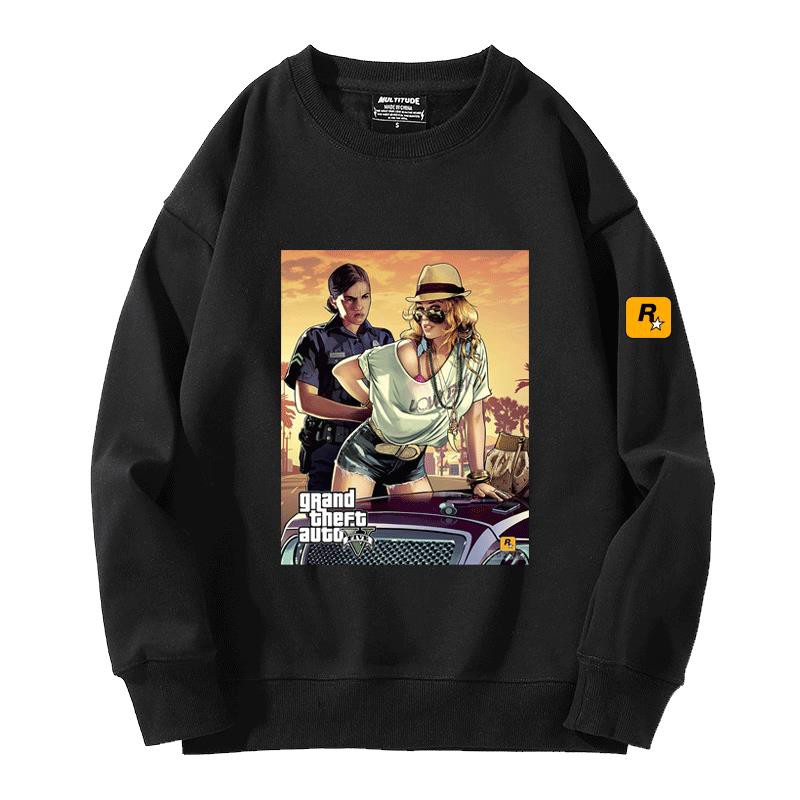Gta Merchandise 5 Grand Theft Game Rider Saint Antiles Game เสื้อกัน ...