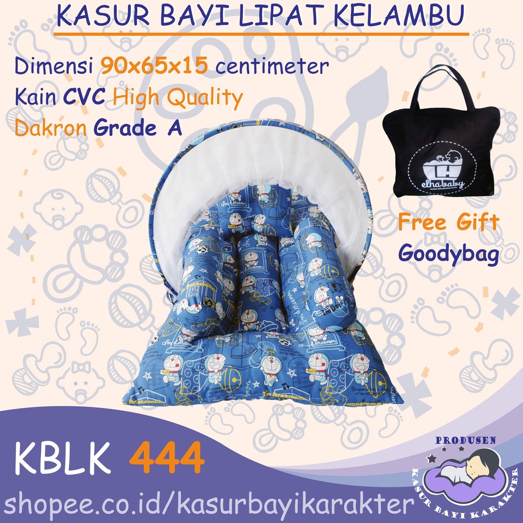 Kblk 327 Elhaby Character ชุดที่นอนสําหรับเด็กทารกแรกเกิด - kasurbayikarakter.th - ThaiPick